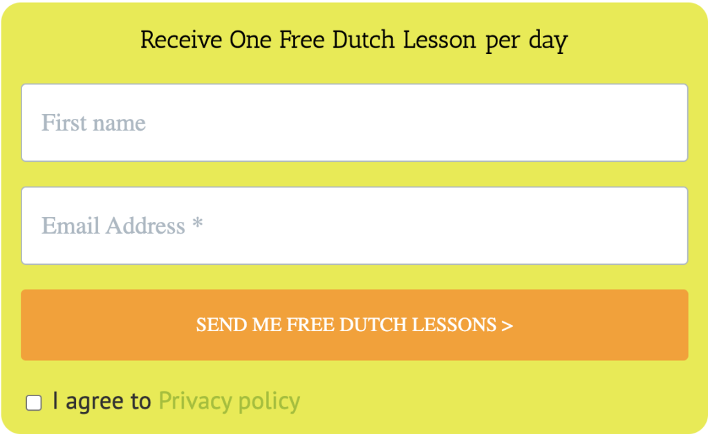 3. Dutch articles for Plurals and Uncountable nouns – Learn Dutch ...